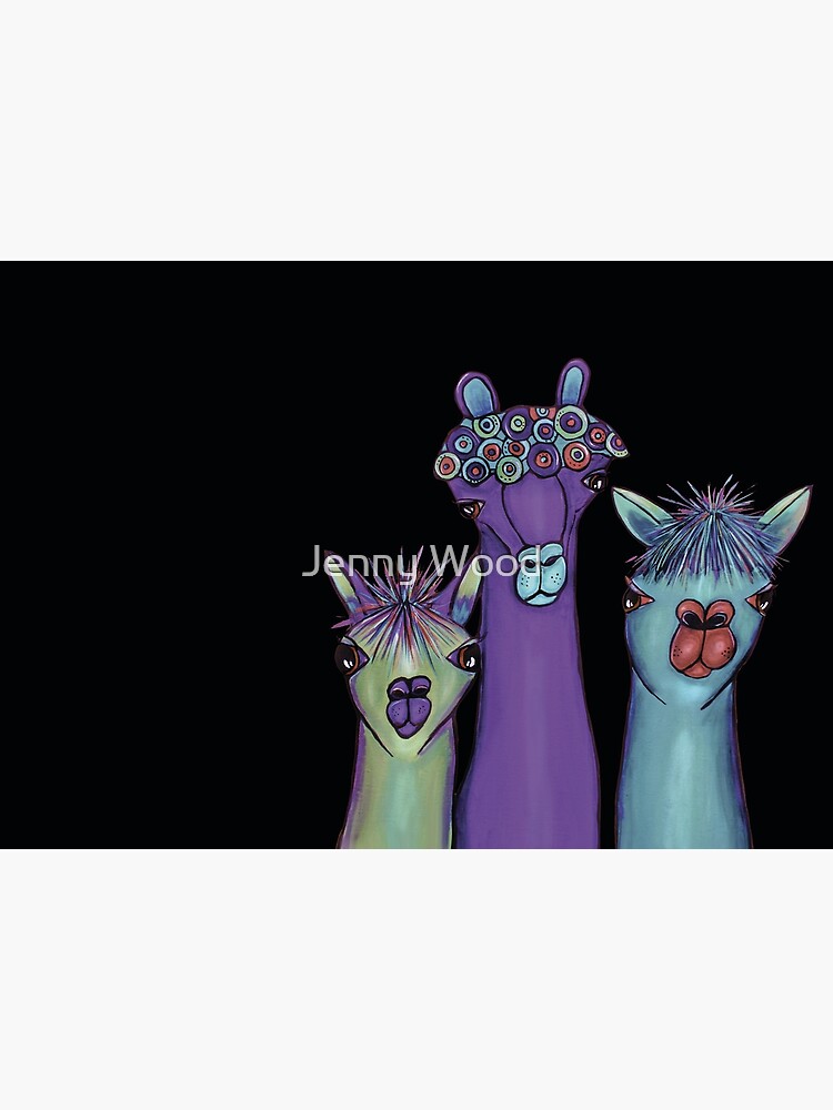 "3 alpacas" Poster by dishmoptop | Redbubble