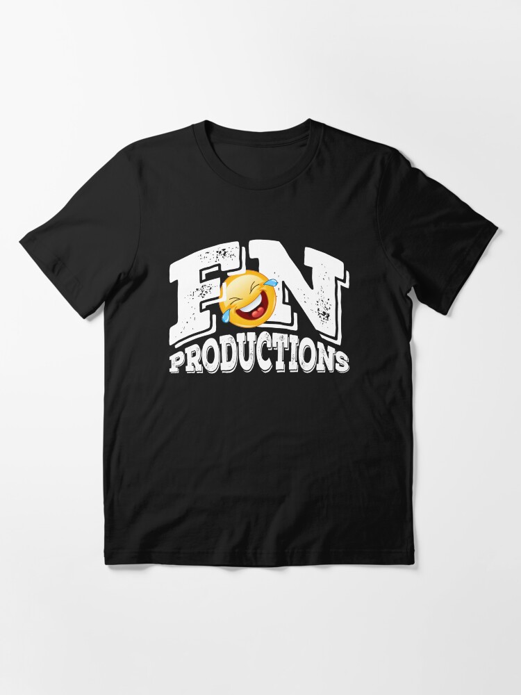 "FN Productions - White" T-shirt by nxtgen720 | Redbubble | nxtgen720 t ...