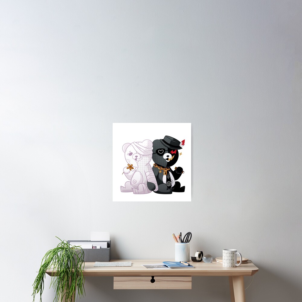 "Shirokuma and Kurokuma" Poster by scribblekisses | Redbubble