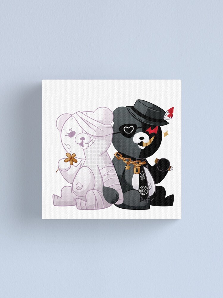 "Shirokuma and Kurokuma" Canvas Print by scribblekisses | Redbubble