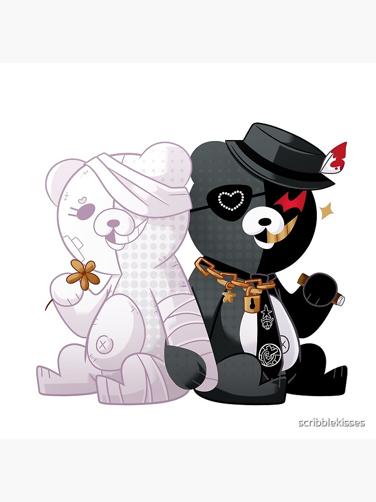 "Shirokuma and Kurokuma" Canvas Print by scribblekisses | Redbubble