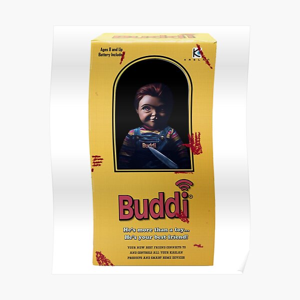 "Buddi Box" Poster for Sale by NIGHTMARECRIPT | Redbubble