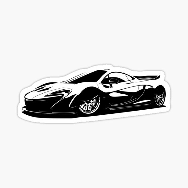 "McLaren P1" Sticker for Sale by toddeppe | Redbubble