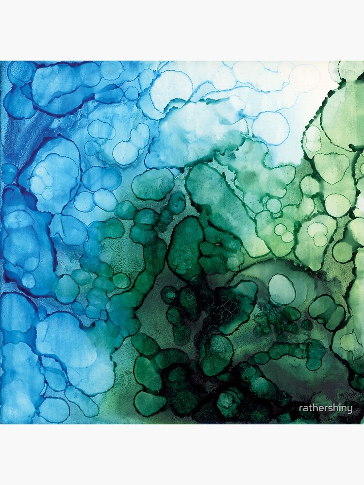 "Abstract Land and Sea" Art Print for Sale by rathershiny | Redbubble