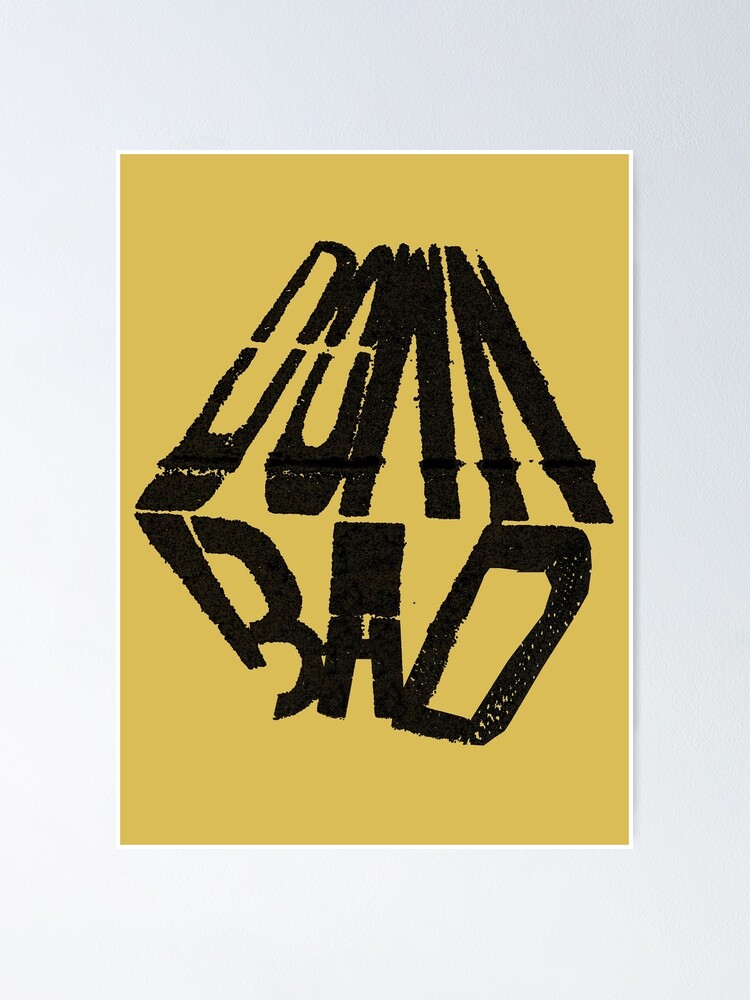 "Down Bad" Poster by xavierjfong | Redbubble