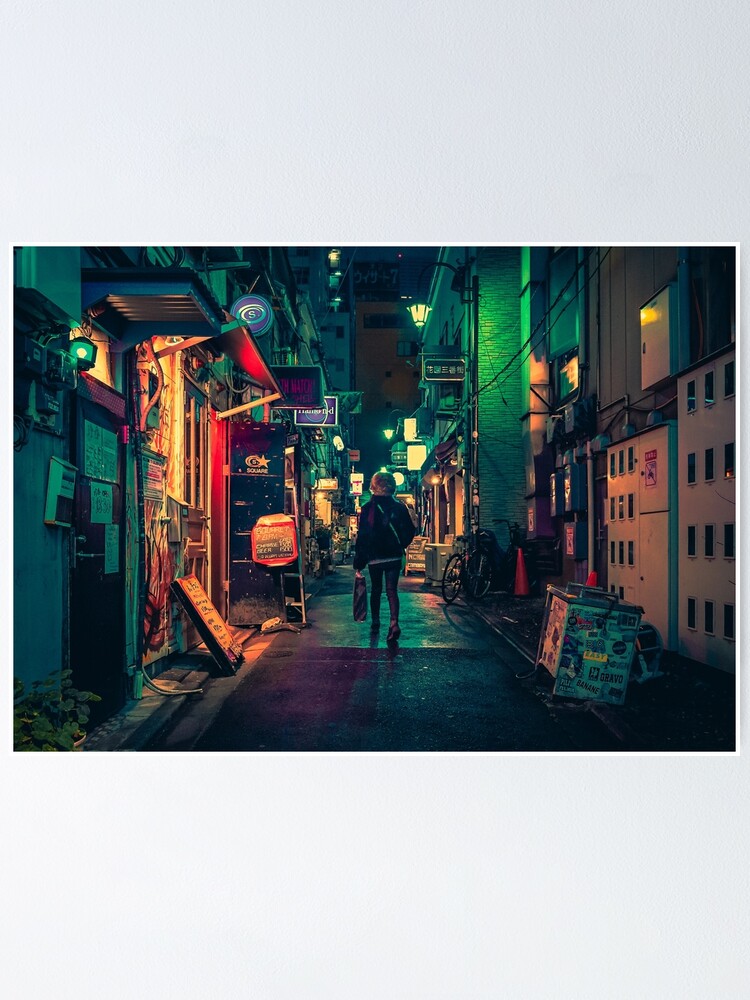 "Down the Rabbit Hole- Japan Tokyo Photo" Poster for Sale by ...