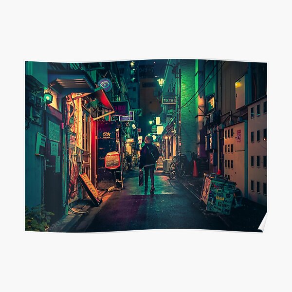 "Down the Rabbit Hole- Japan Tokyo Photo" Poster for Sale by ...