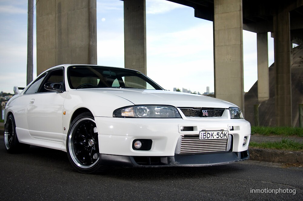 "Nissan GTR-33 Godzilla" by inmotionphotog | Redbubble