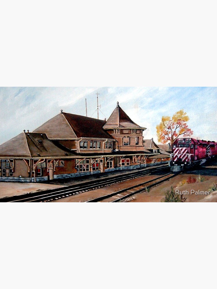 "Old Saskatoon Train Station" Framed Art Print by RuthPalmer | Redbubble