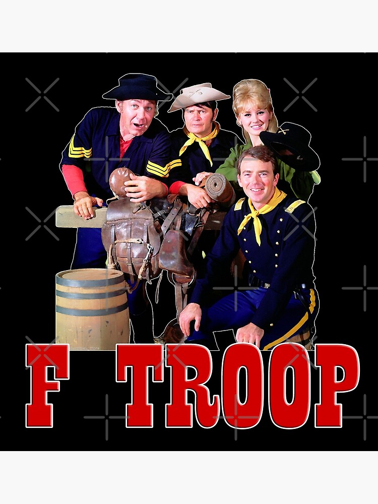 "Retro Vintage F-TROOP Original Cast Tribute" Art Print for Sale by ...