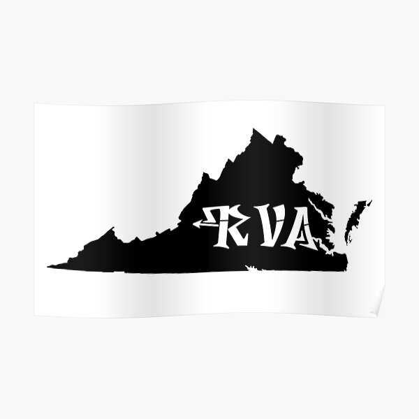 "Urban Style Richmond Virginia State Logo." Poster for Sale by ...