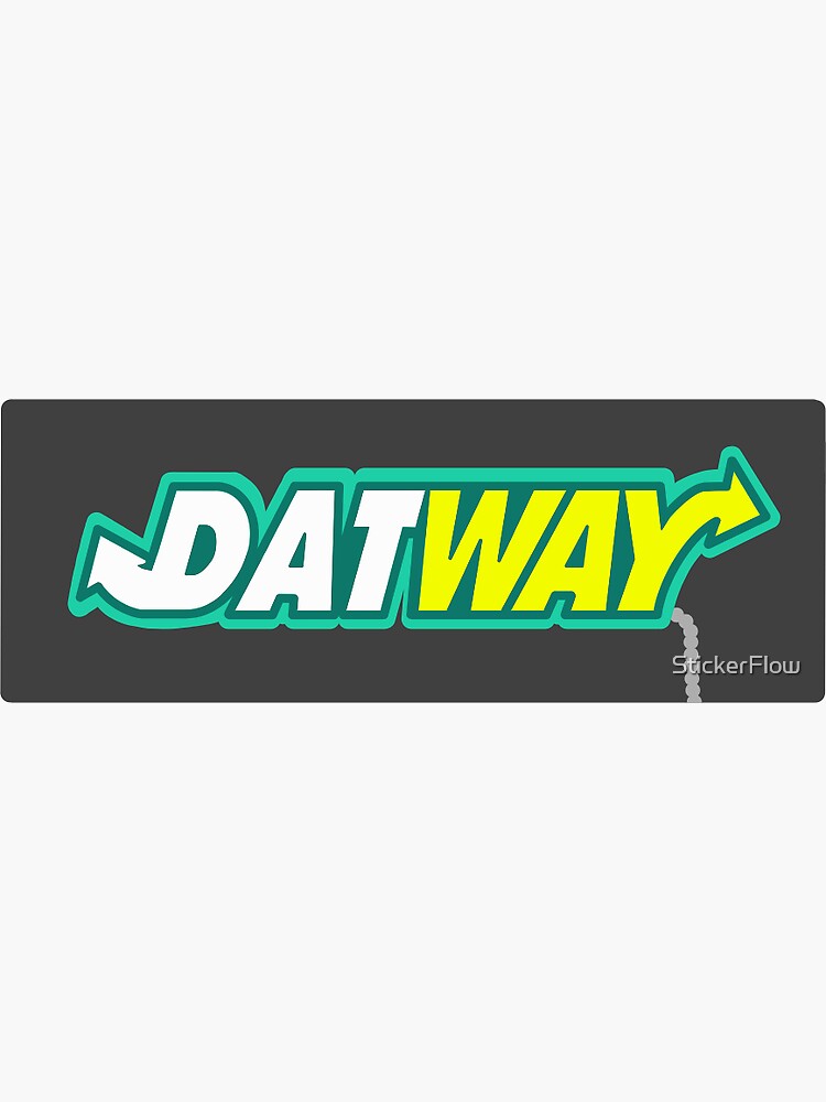 "Datway Neon Sign" Sticker for Sale by StickerFlow | Redbubble