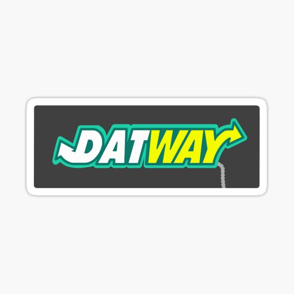 "Datway Neon Sign" Sticker for Sale by StickerFlow | Redbubble