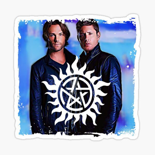 "sam and dean" Sticker for Sale by gracefullmess | Redbubble