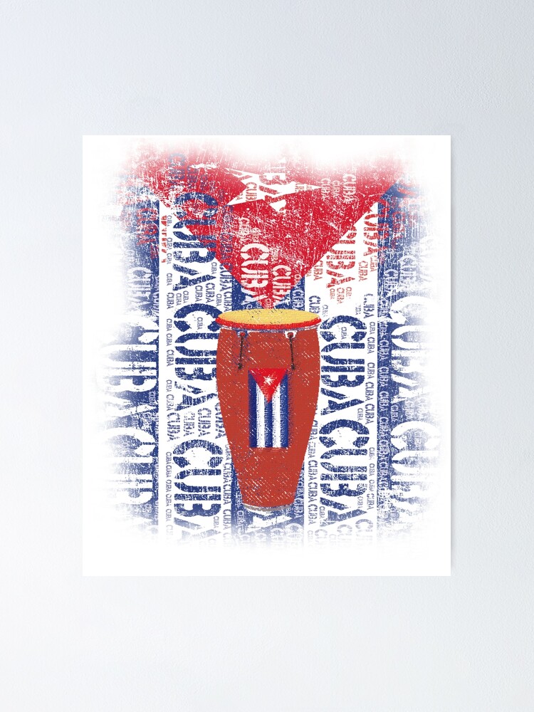 " Salsa Conga Cuba - Salsa Dancer Gift" Poster for Sale by Dubbra ...