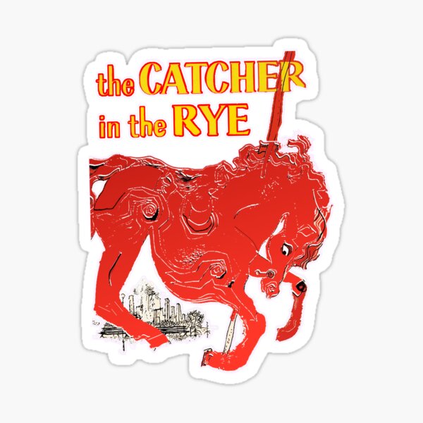 "Catcher in the Rye JD Salinger" Sticker for Sale by ferralcataid2 ...