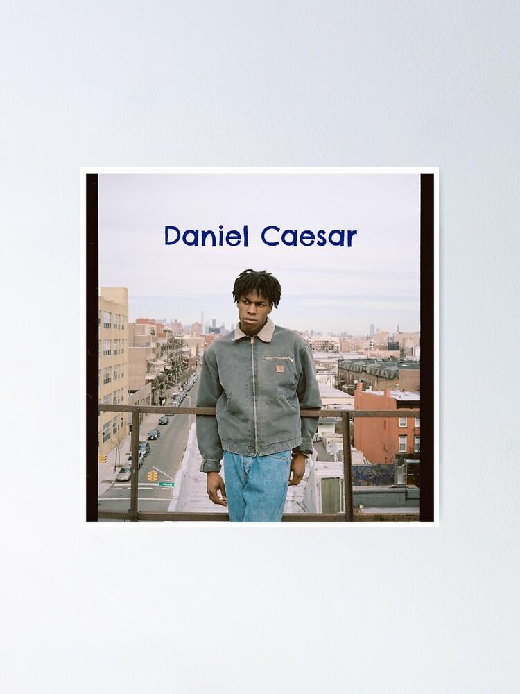 "Daniel Caesar " Poster by llomgdv | Redbubble