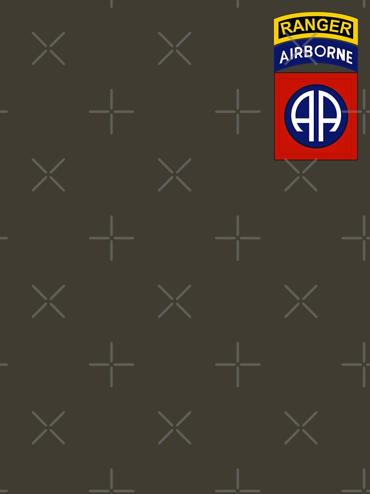 "82nd Airborne Ranger" T-shirt for Sale by jcmeyer | Redbubble | 82nd ...
