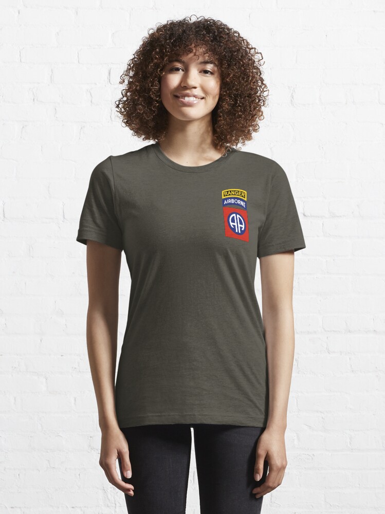 "82nd Airborne Ranger" T-shirt for Sale by jcmeyer | Redbubble | 82nd ...