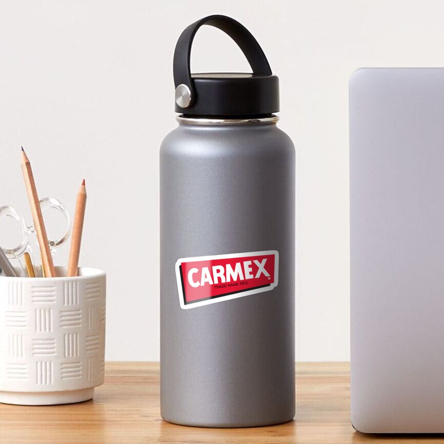 "Carmex Logo " Sticker for Sale by sydminarik | Redbubble