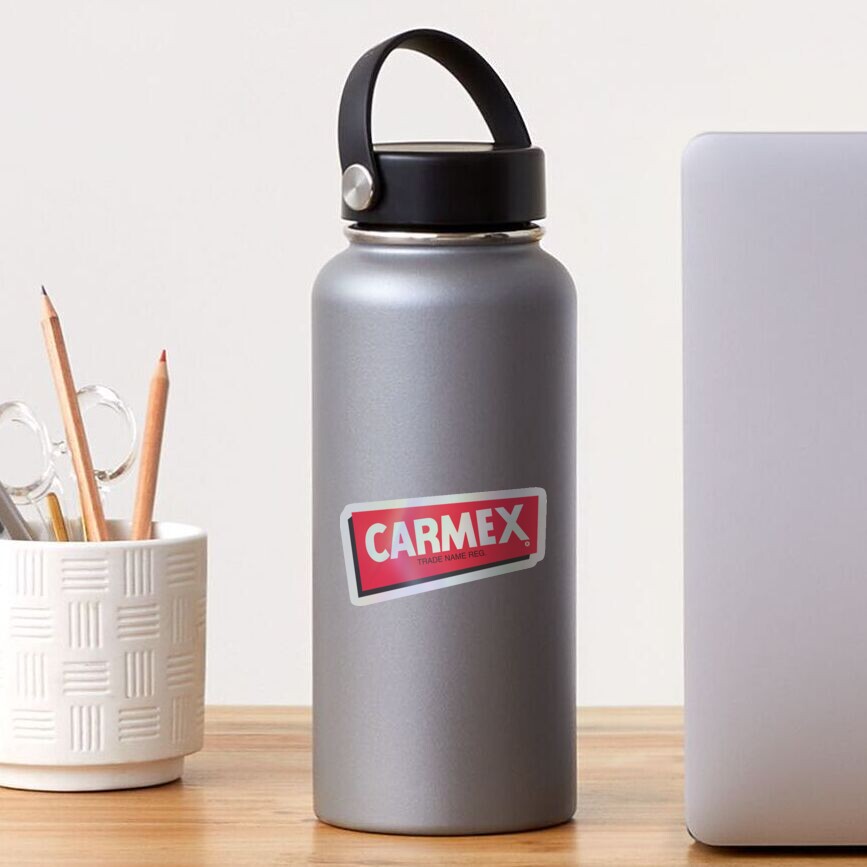 "Carmex Logo " Sticker for Sale by sydminarik | Redbubble