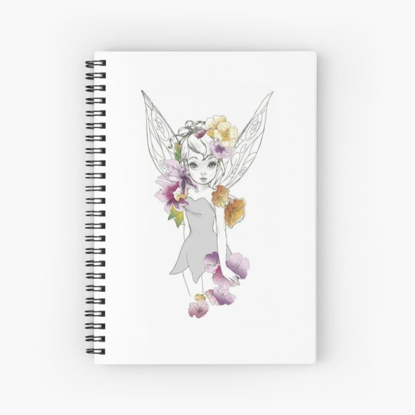 Tinker Bell Spiral Notebooks | Redbubble