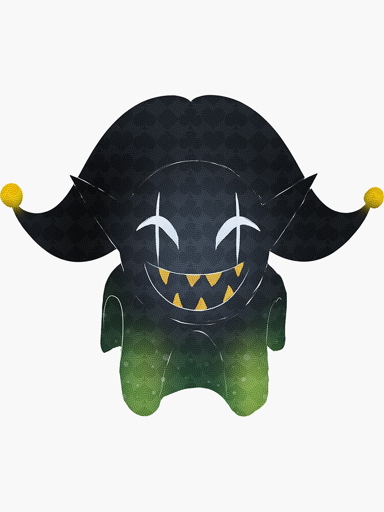 "Jevil Deltarune" Sticker for Sale by MachiDrawz | Redbubble
