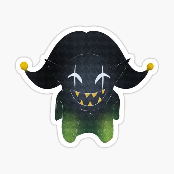 "Jevil Deltarune" Sticker for Sale by MachiDrawz | Redbubble