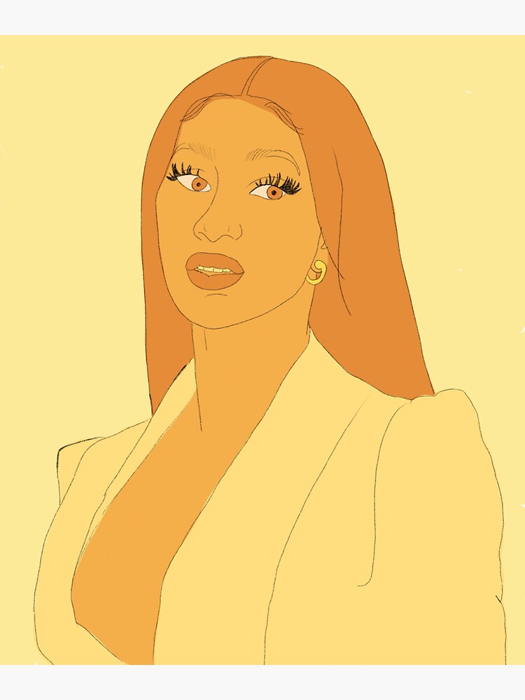 "Cardi B" Sticker by Cgazal | Redbubble