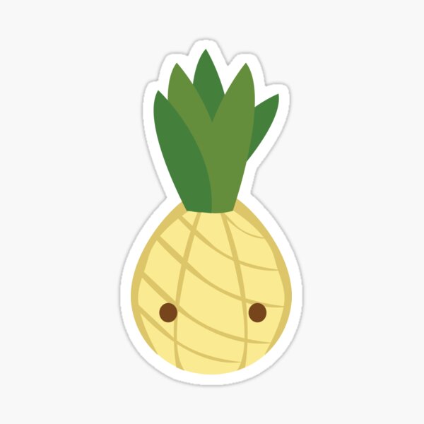 "pineapple" Sticker for Sale by TheLemonpie | Redbubble