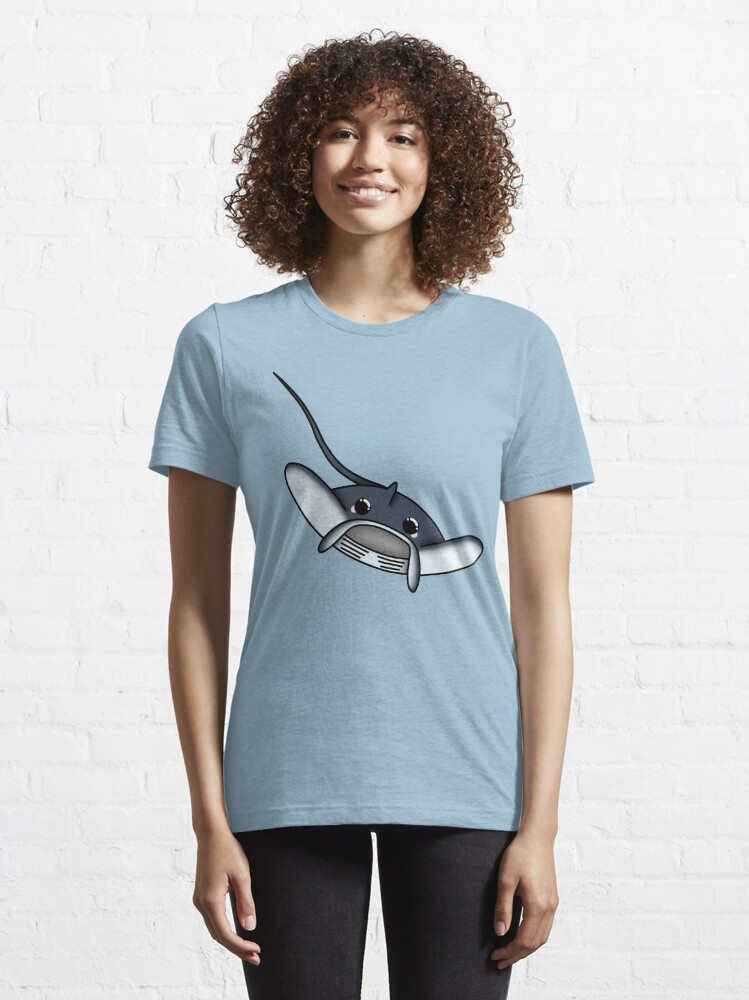 "Manta ray chibi" T-shirt for Sale by rainbowcho | Redbubble | raie t ...