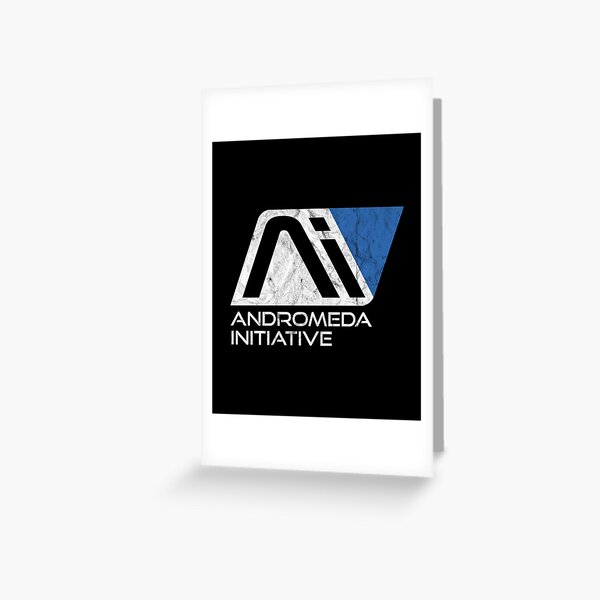 "Andromeda Initiative Logo inspired by Mass Effect" Greeting Card by ...