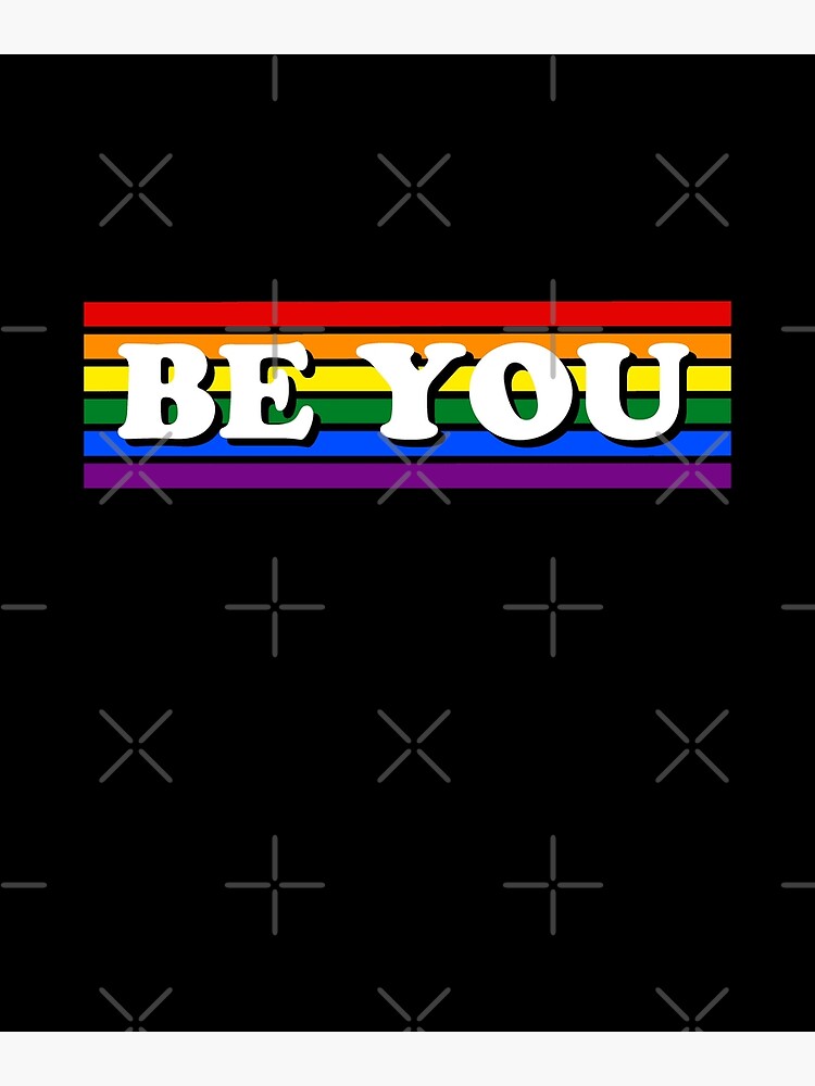 "Be you Pride Flag" Poster by skr0201 | Redbubble