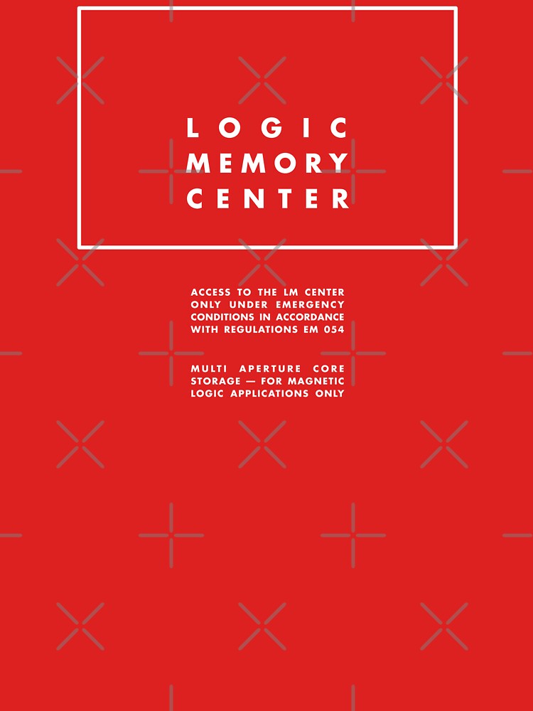 "HAL Logic Memory Center" T-shirt for Sale by Cunctator-Art | Redbubble ...