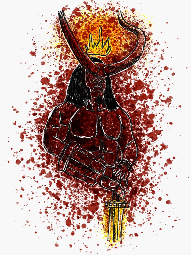 "Anung un Rama" Sticker by Burritozilla | Redbubble