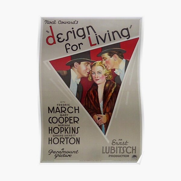 "design for living" Poster by mowpiper33 | Redbubble
