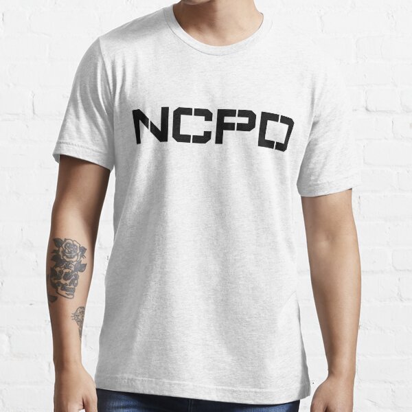 "NCPD Logo (Black Text)" T-shirt by RyvenTech | Redbubble