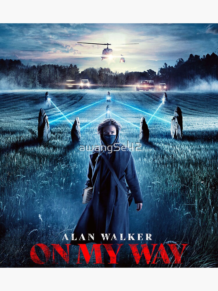 "alan walker on my way tour 2019 mnctv" Sticker by awangSe42 | Redbubble