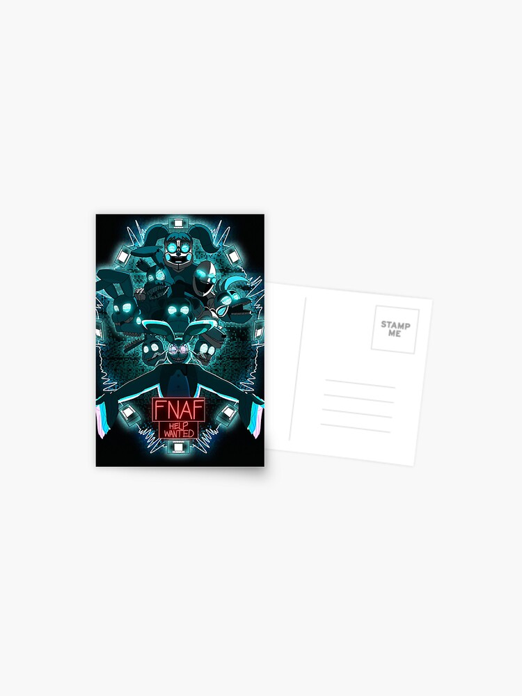 "FNaFVR: Help Wanted Fan Poster" Postcard for Sale by LiegeBonster ...