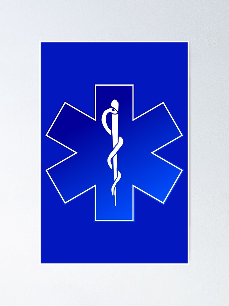 "EMS Symbol" Poster for Sale by Symbolical | Redbubble