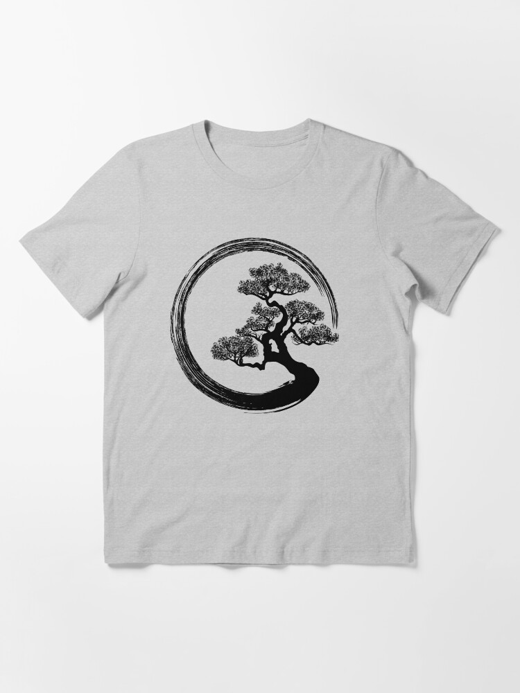 "Enso Zen Circle and Bonsai Tree " T-shirt for Sale by k9printart ...
