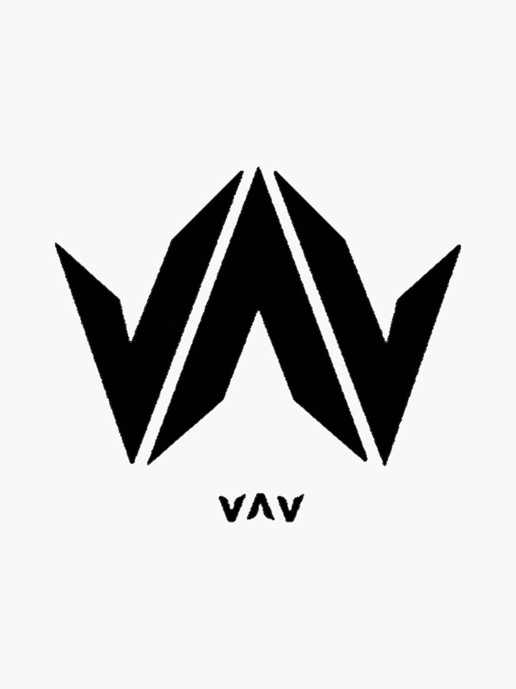 "KPOP VAV" Sticker for Sale by IssacLowe | Redbubble