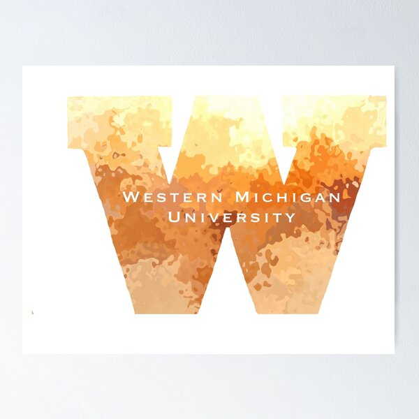 "WMU logo" Poster for Sale by mgilmartin100 | Redbubble