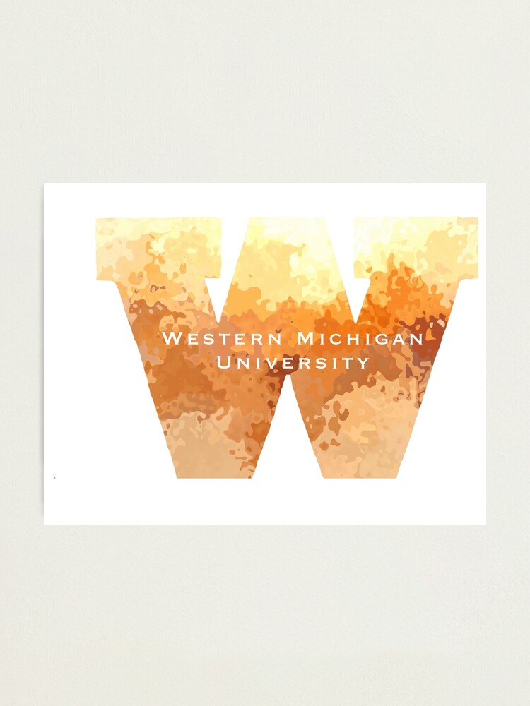 "WMU logo" Photographic Print for Sale by mgilmartin100 | Redbubble