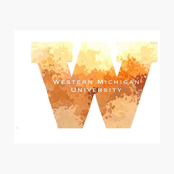 "WMU logo" Photographic Print for Sale by mgilmartin100 | Redbubble