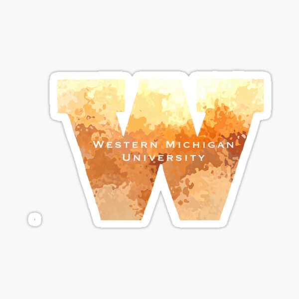 "WMU logo" Sticker for Sale by mgilmartin100 | Redbubble