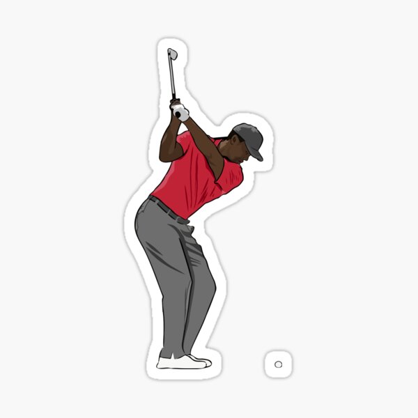 Tiger Woods Stickers | Redbubble