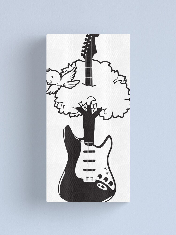 "Guitar Tree" Canvas Print by fromherotozero | Redbubble
