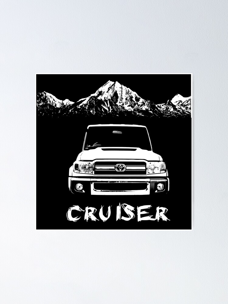"landcruiser 79 series toyota" Poster for Sale by thediff1985 | Redbubble