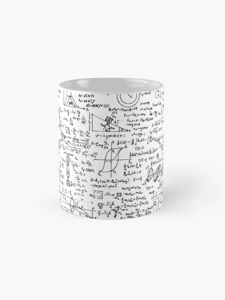 "Physics Equations" Coffee Mug for Sale by TLTextiles | Redbubble